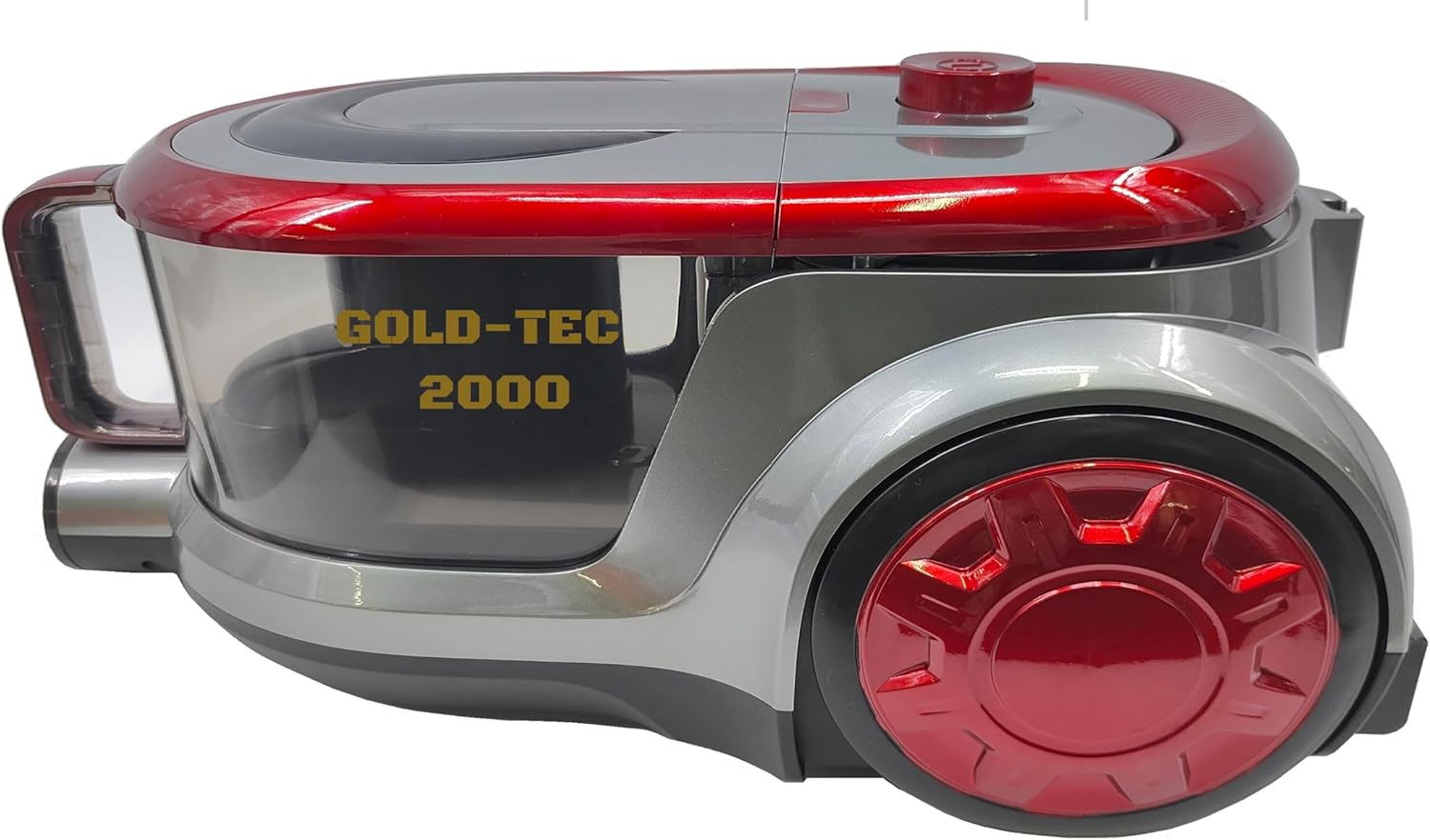 GOLD-TEC COMPACT 2000W BAGLESS CYLINDER VACUUM CLEANER (SILVER/RED ...