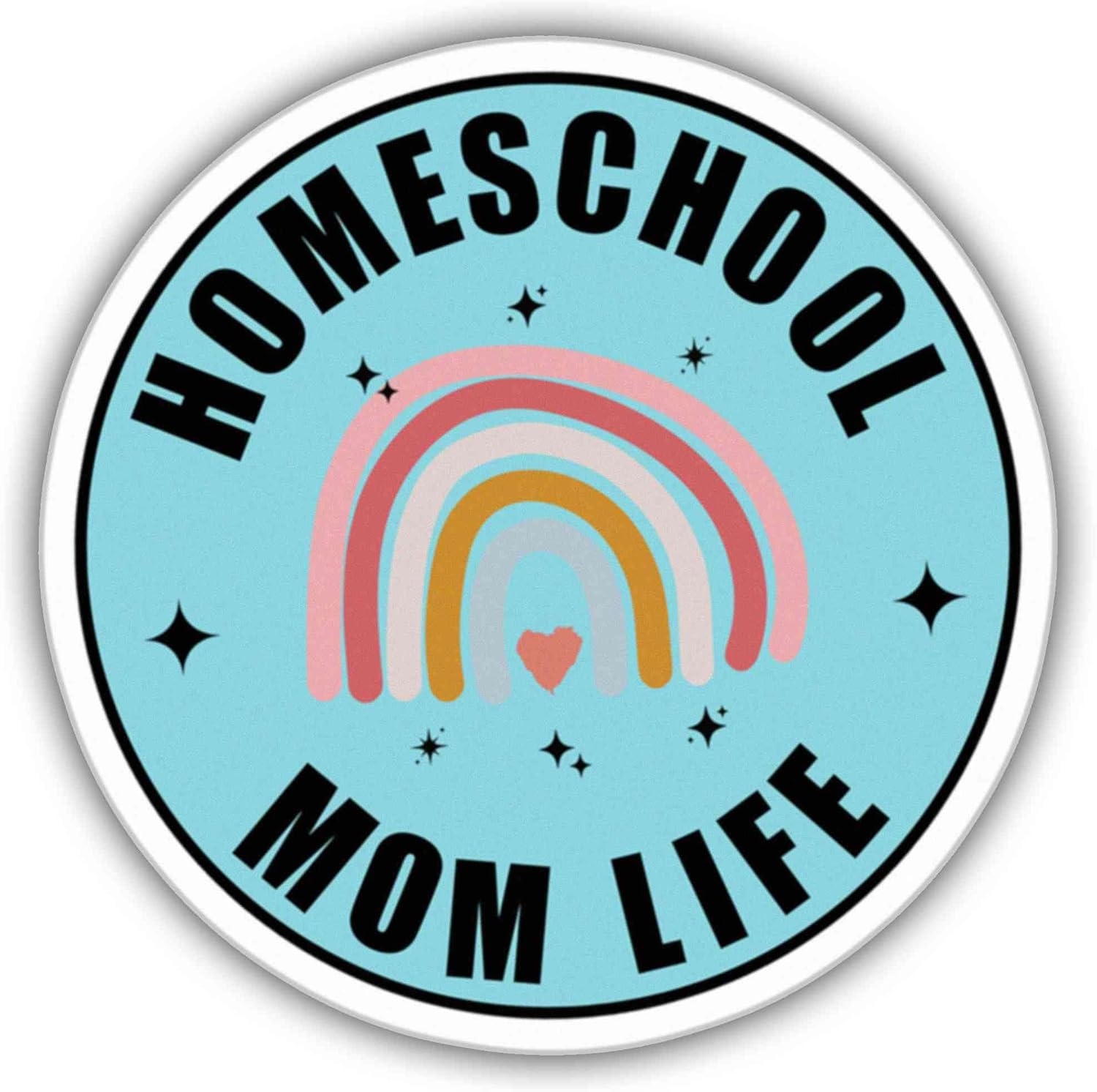 Amazon.com: Homeschool Mom Stickers Homeschool Mom Life Colors Vinyl ...