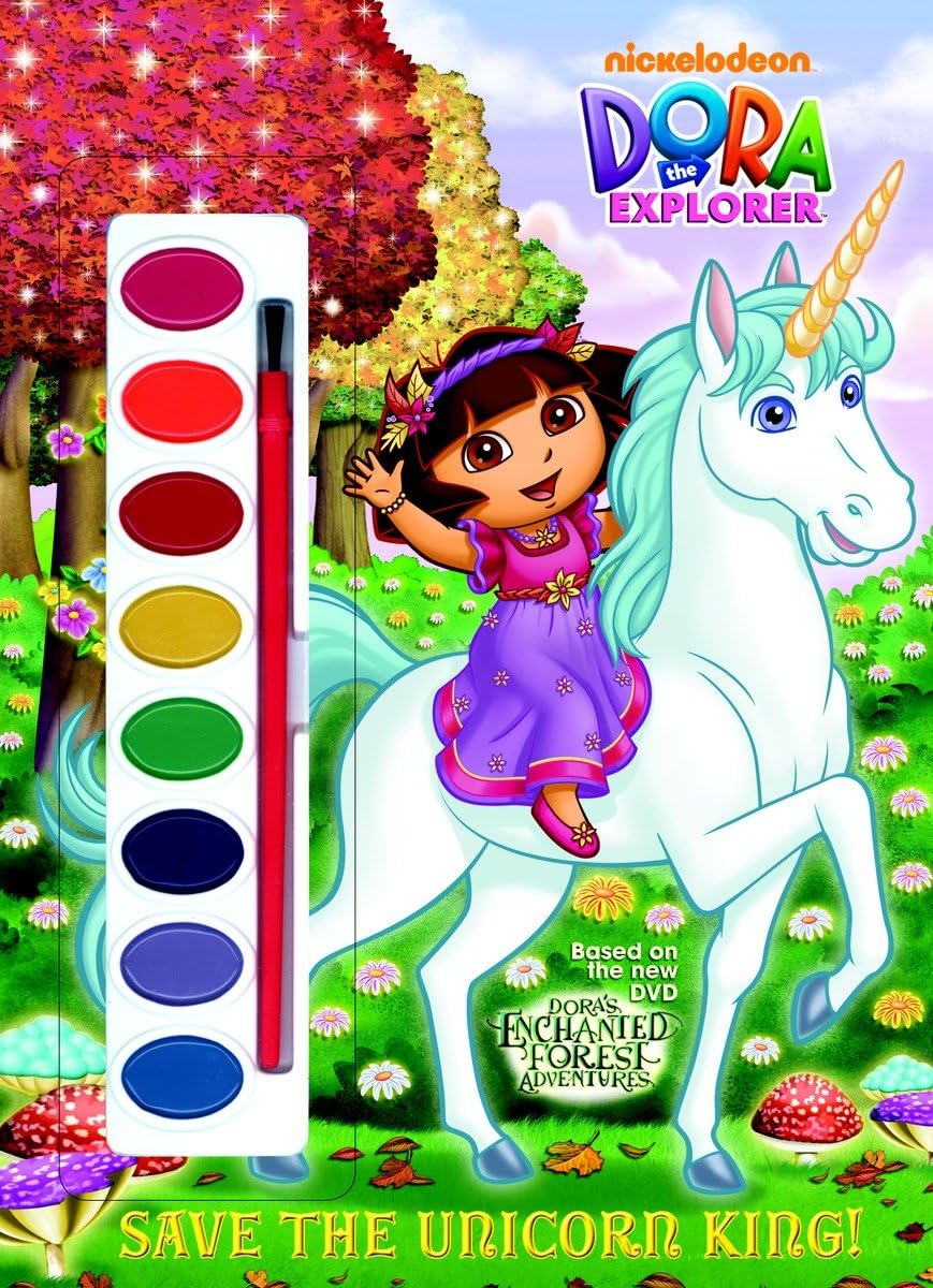Amazon | Save the Unicorn King! (Dora the Explorer) | Golden Books ...