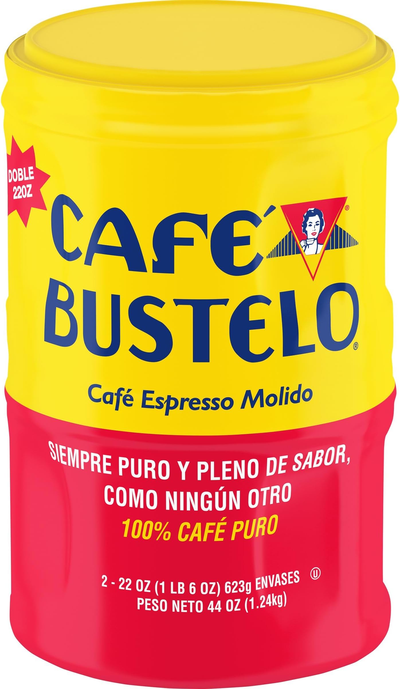 Amazon.com : Café Bustelo Coffee Espresso, 10 oz Bricks (Pack of 8 ...
