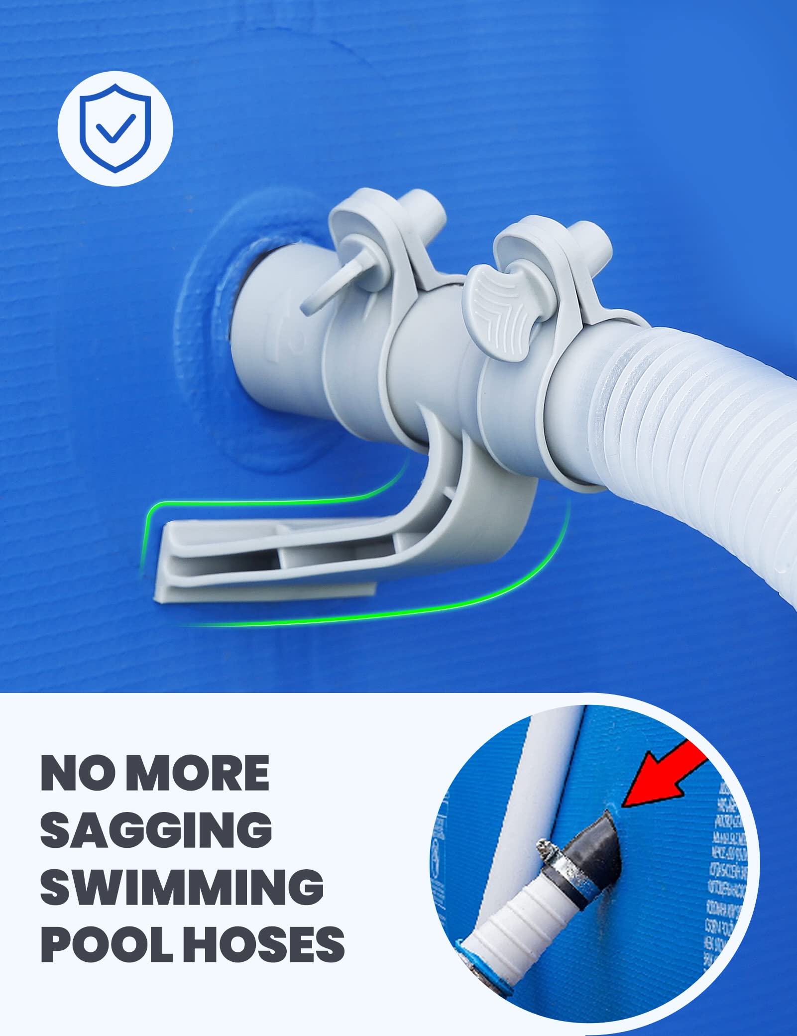 Snapklik.com : POOLHACKER Above Ground Swimming Pool Filter Part Kit Set