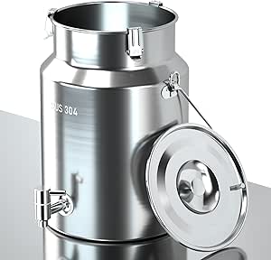 Amazon.com | 2.64 Gallon Beverage Dispenser with Spigot, Full 304 ...