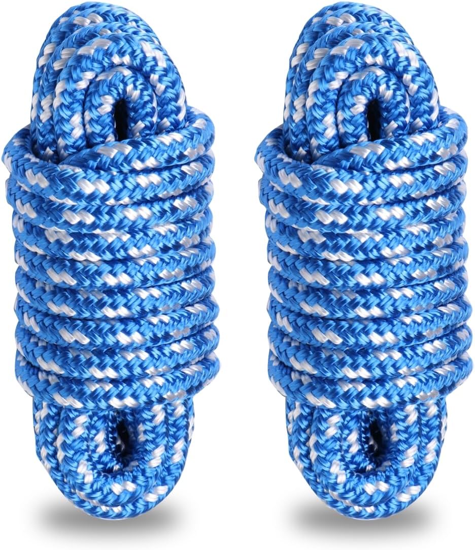 Amazon.com: NexNavi Dock Lines Boat Rope, Double Braided,3/8 inch ...