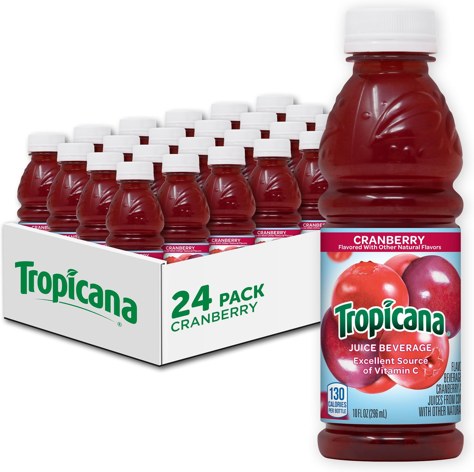Amazon.com: Tropicana Cranberry Cocktail Juice, 10 Ounce (Pack of 24)