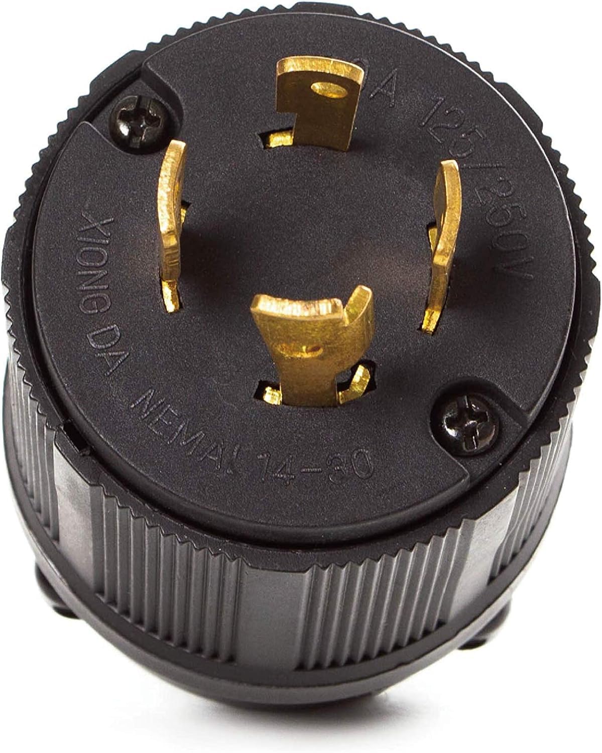 Sintron NEMA L14-30P 30 Amp, 125/250 Volt, 3 Pole, 4 Wire, Male Plug ...