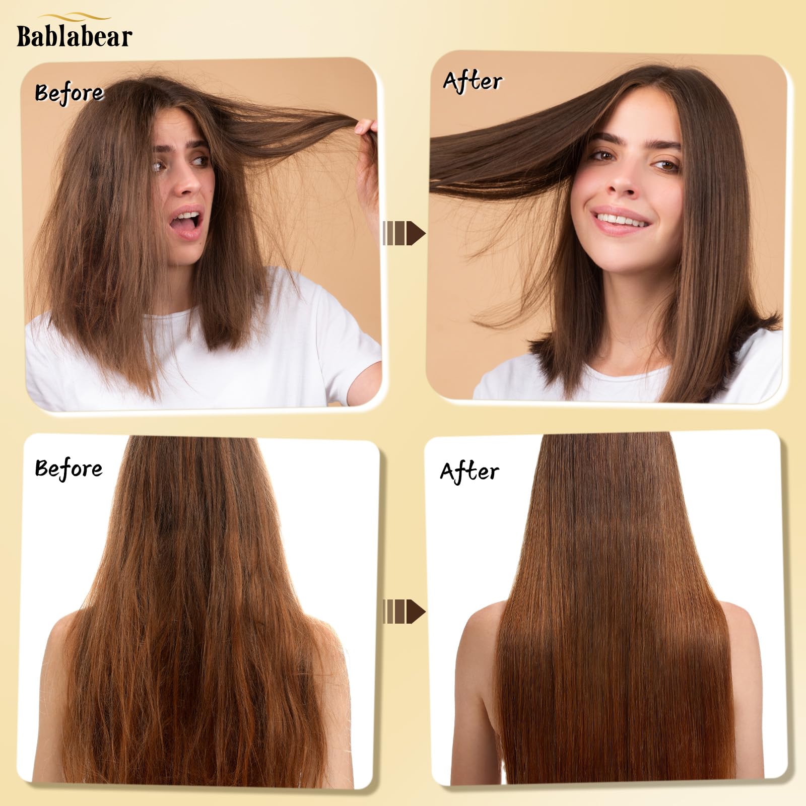 Snapklik.com : Bablabear Moisturizing Shampoo For Thinning,Fine,frizzy ...