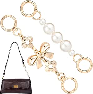 Cherry Keychain 2Pcs Bag Extender Chain Rhinestone Purse Strap ...