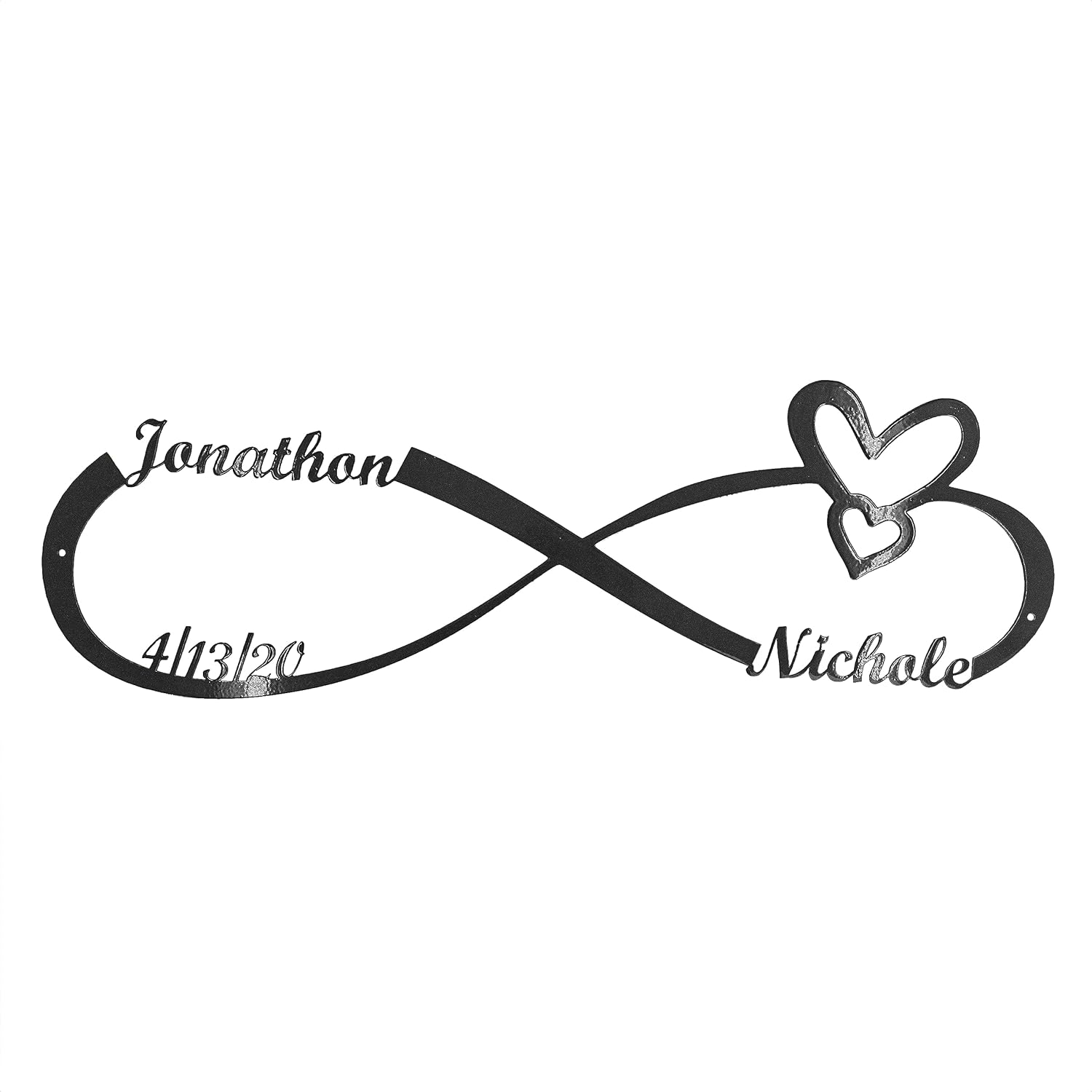 Amazon.com: Personalized Infinity Wall Decor - Infinity Signs with ...