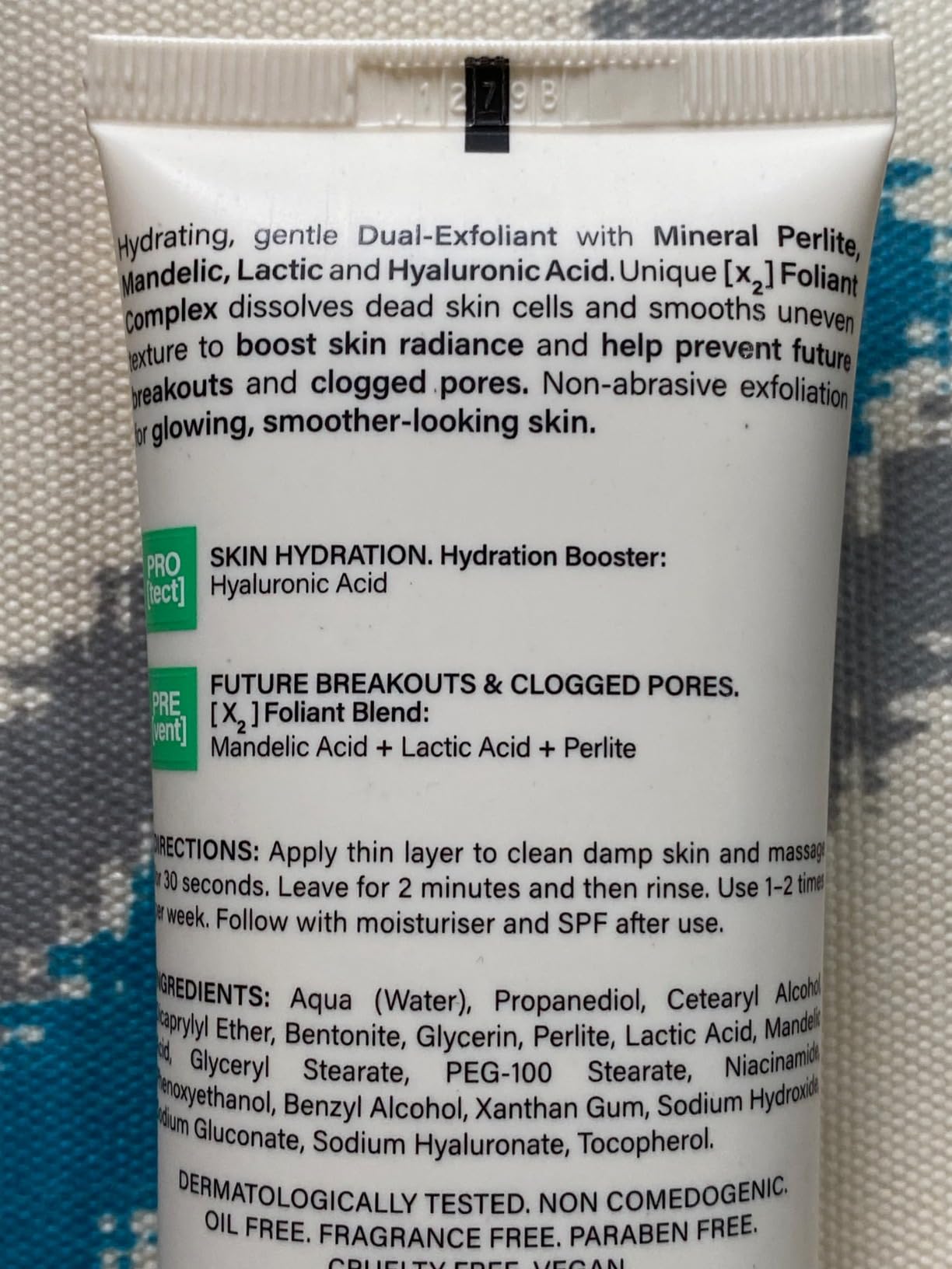 Coats Gentle Dual Exfoliant Cream Face Wash – Helps Prevent Breakouts ...