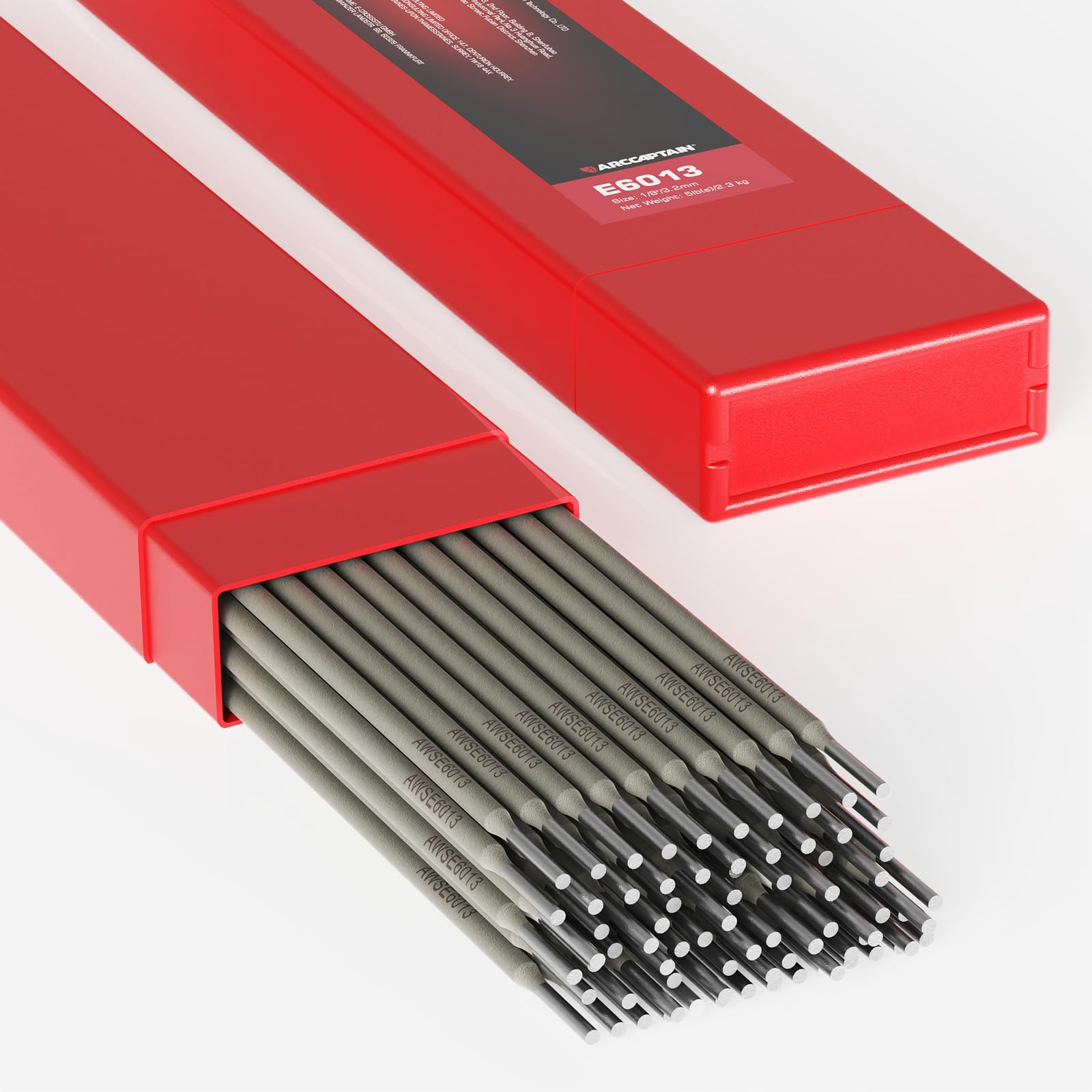 ARCCAPTAIN E6013 Welding Rod 1/8" 5LB Carbon Steel Welding Sticks ...