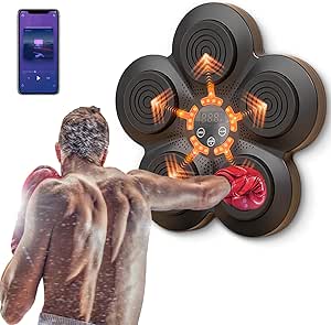 Warmfunn Boxing Machine with Music, Electronic Boxing Device, Portable ...