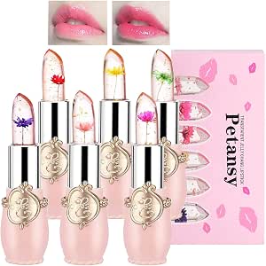 Cristal Flor Lápices Labiales Bálsamo Labial Nutritivo de Larga ...