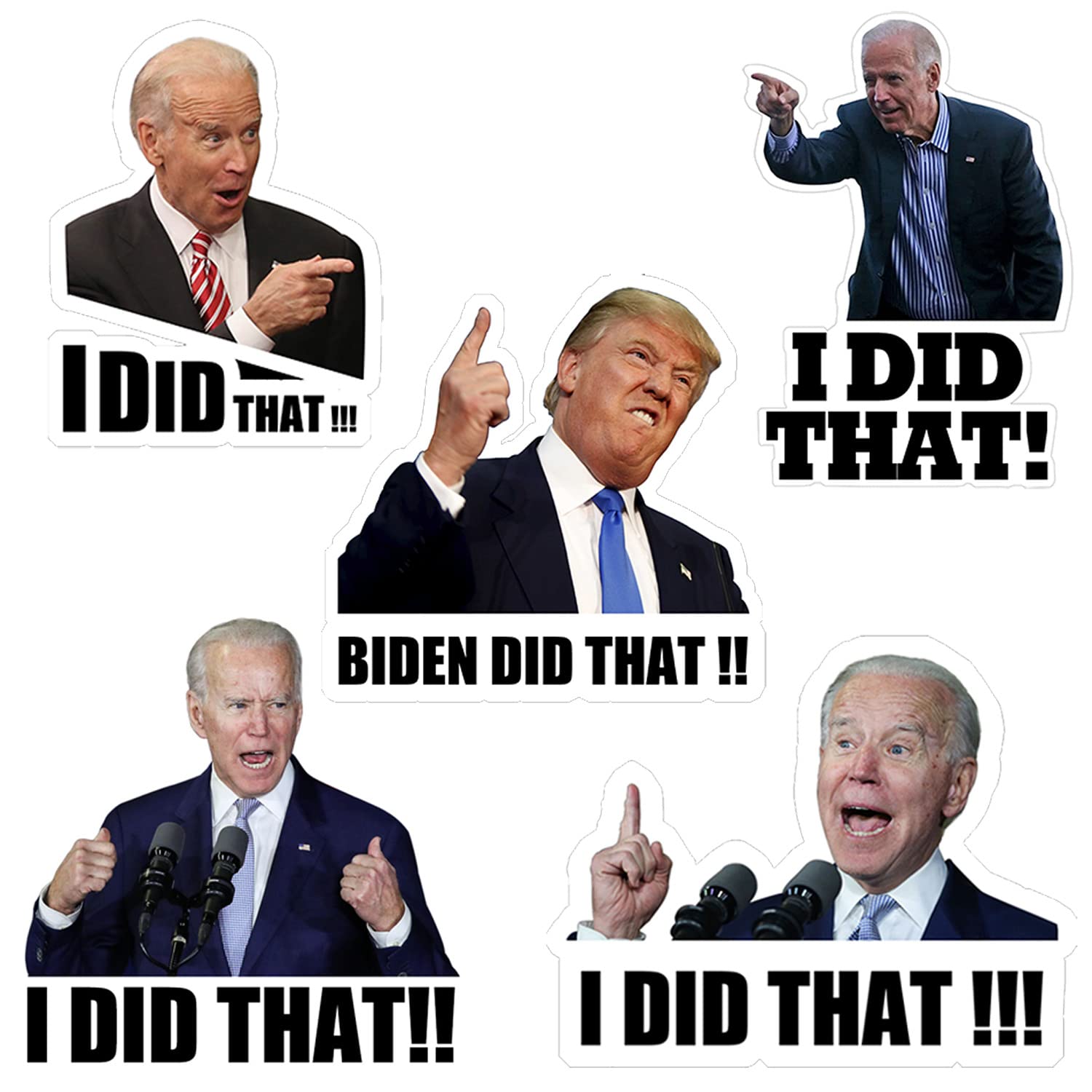 Buy 200PCS I Did That Stickers, I Did That Funny Stickers,Funny Sticker ...