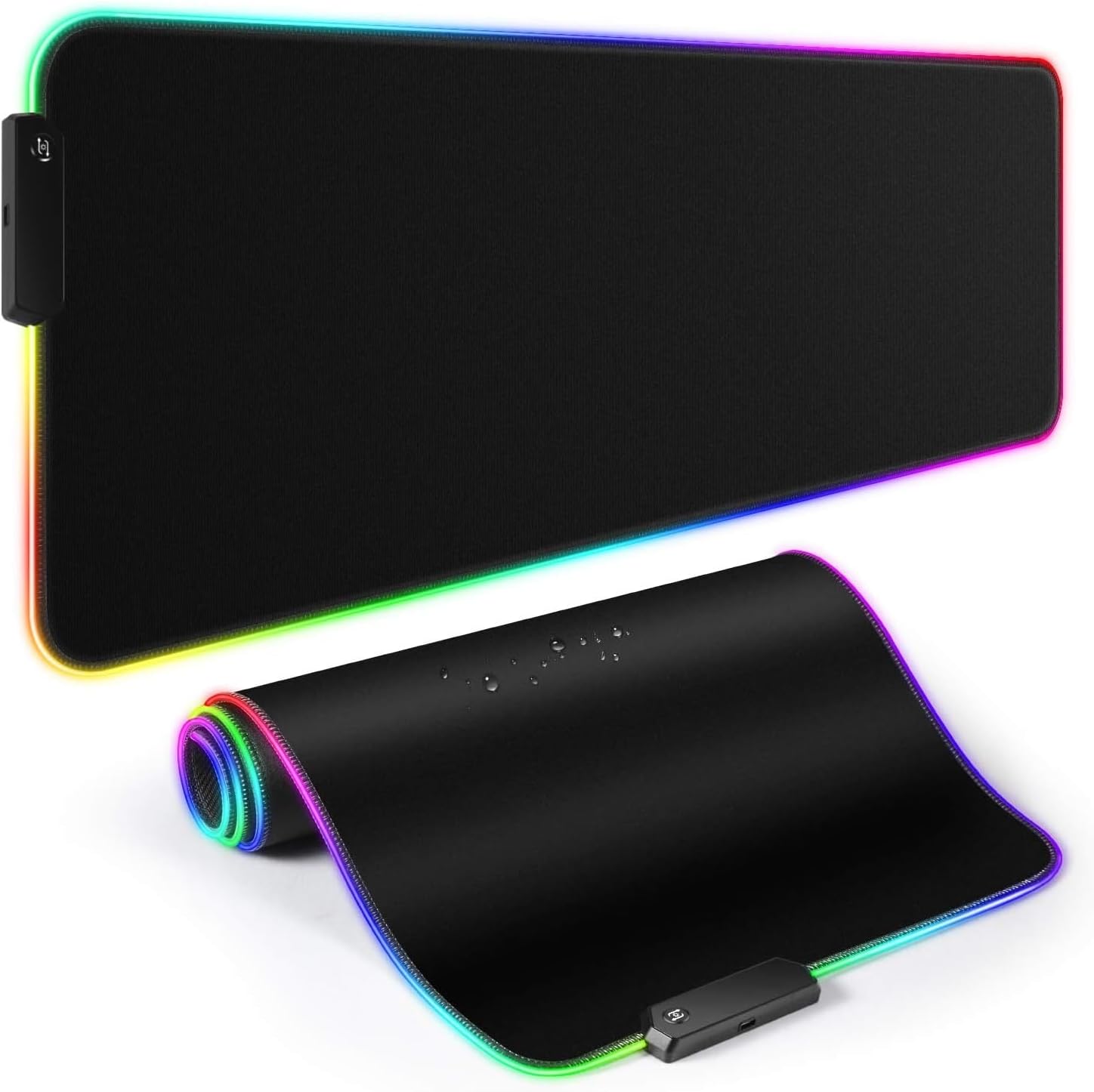 Amazon.com: RGB Gaming Mouse Pad, Large Mousepad with LED Light 13 ...