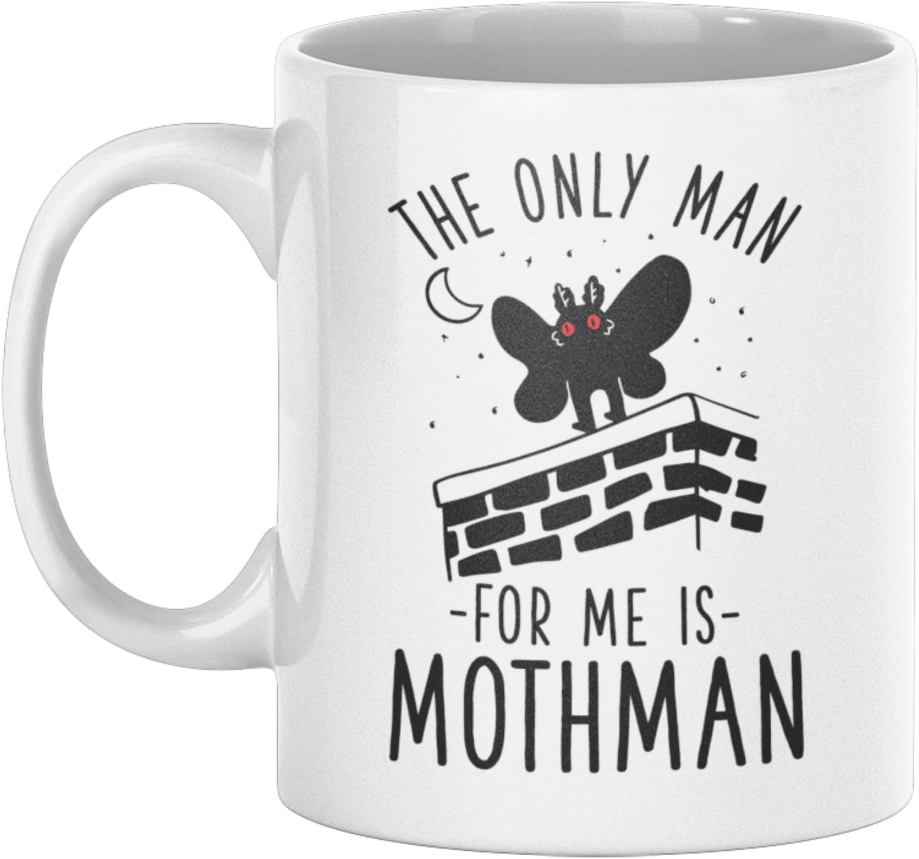 Amazon.com: LookHUMAN Pastel Mothman Coffee Mug - Funny Coffee Mugs ...