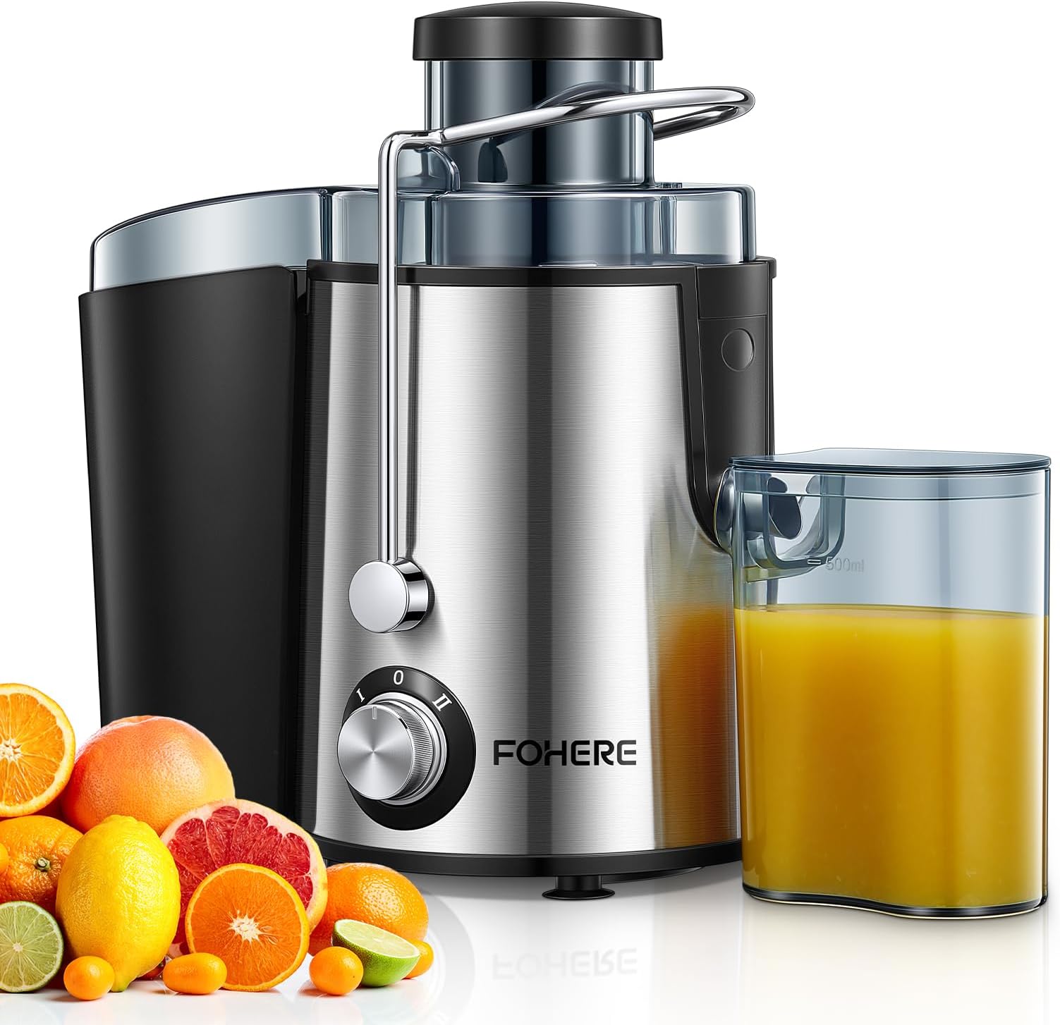 Amazon.com: Brentwood Juice Extractor with Graduated Jar, 2-Speed 400w ...