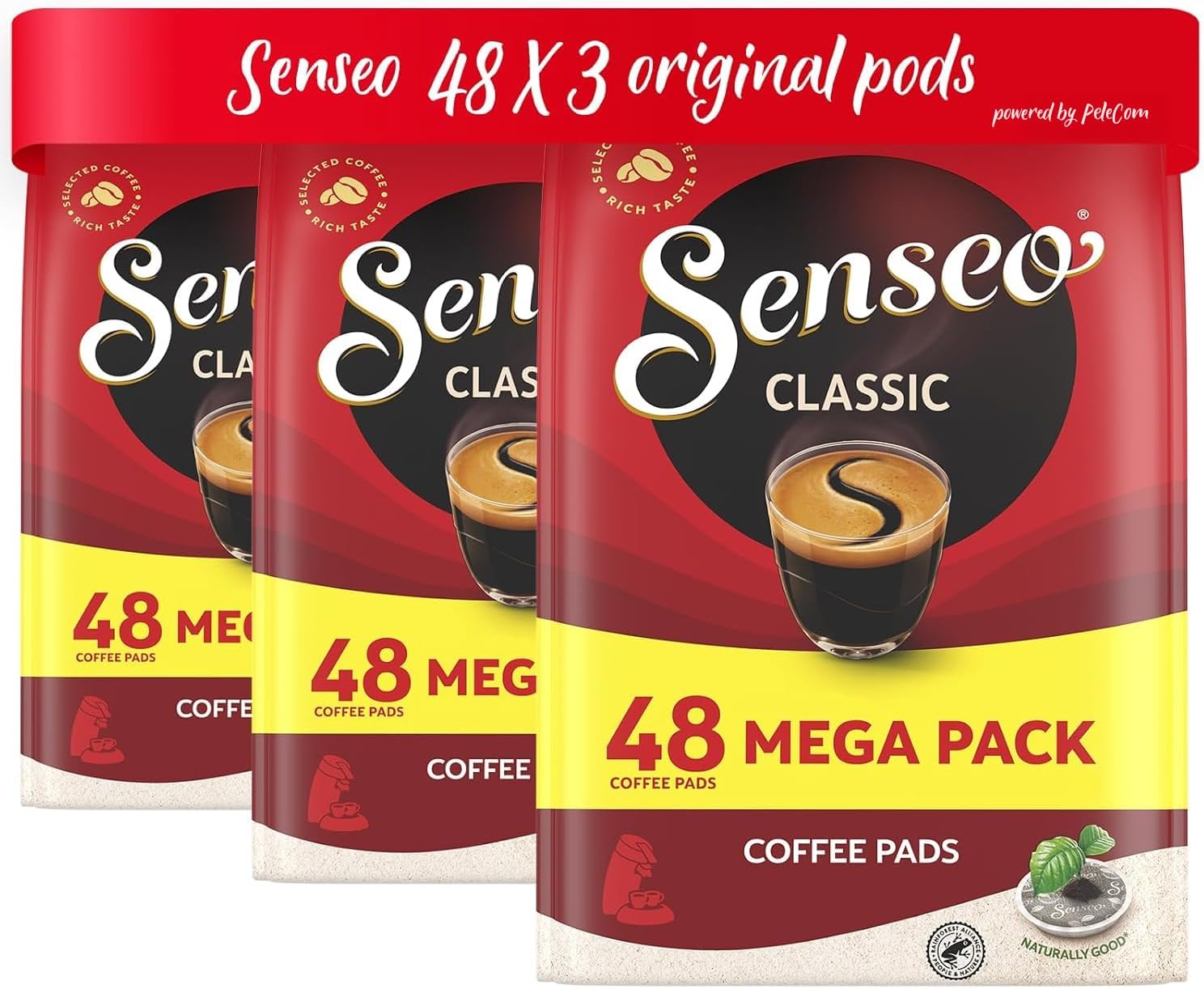 Amazon.com: Senseo Classic Coffee Pods – Medium Roast, Smooth Flavor ...