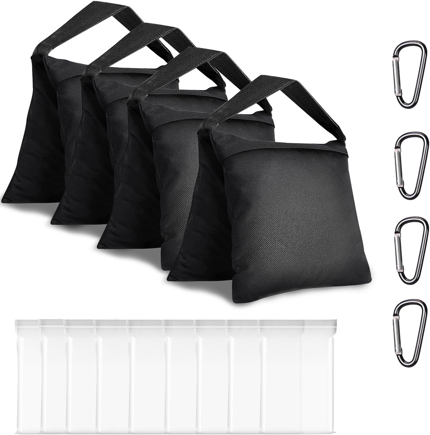 Fatazoii Heavy Duty Sandbags, Light Stand Counterweight Sand Bag ...