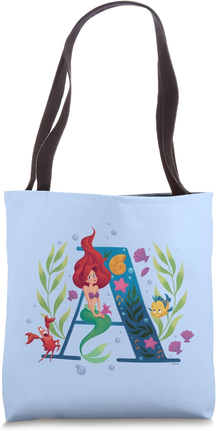 Amazon.com: Disney Princess Alphabet Monogram Mermaid Letter A for ...