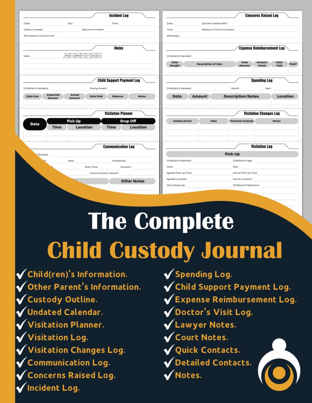The Complete Child Custody Journal: Your Comprehensive Tool for ...