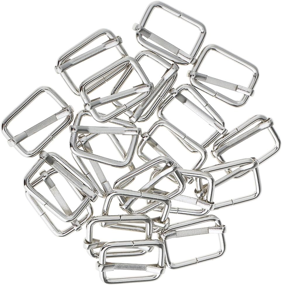 MagiDeal Lot de 20 Pcs Connecteur en Boucle Carrée Accessoire De ...