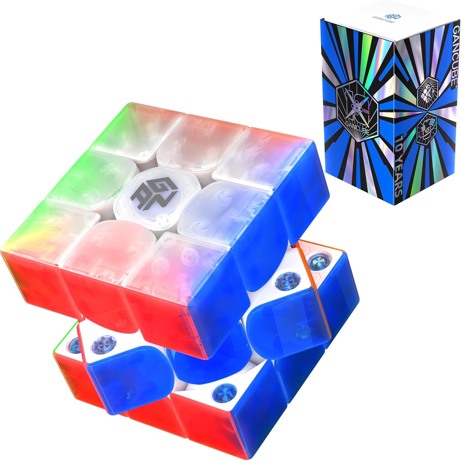 Amazon.com: CuberShop GAN 356 ME UV (10th Anniversary Special Edition ...