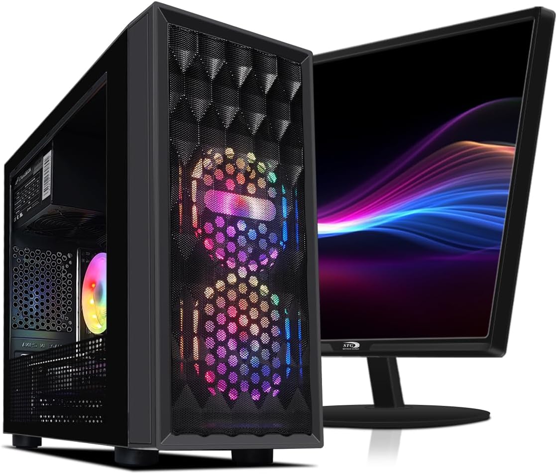 STGsivir Gaming PC Bundle, Gaming Computer Desktop, Intel Core i5-9400F ...
