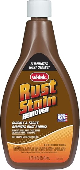 Amazon.com: Rust-Oleum Whink Rust Stain Remover | Heavy-Duty Iron Stain ...