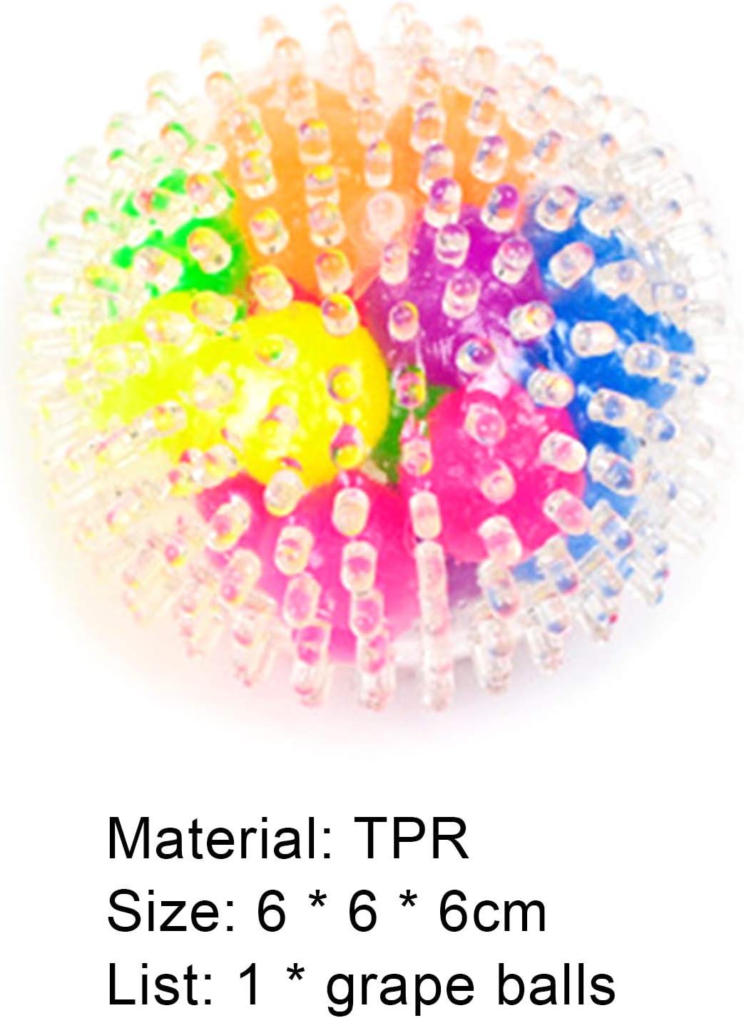 Buy yuye-xthriv Color Beads Squeeze The Grape Ball to Decompress The ...