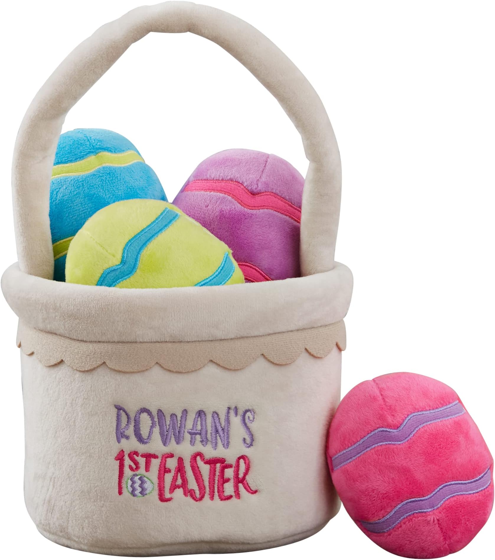 Amazon.com: Personalization Universe My First Easter Personalized Plush ...