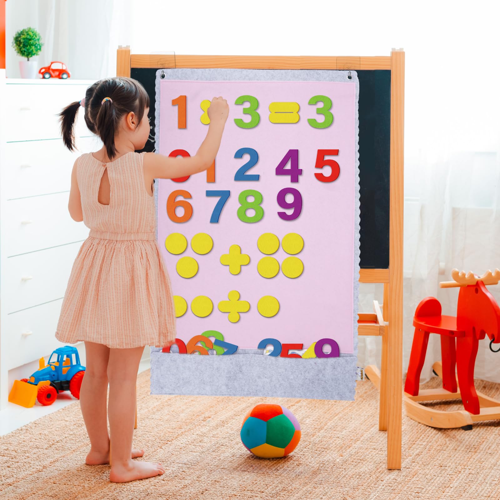 Snapklik.com : Felt Numbers For Kids, Board Pieces, Precut Story Pieces ...