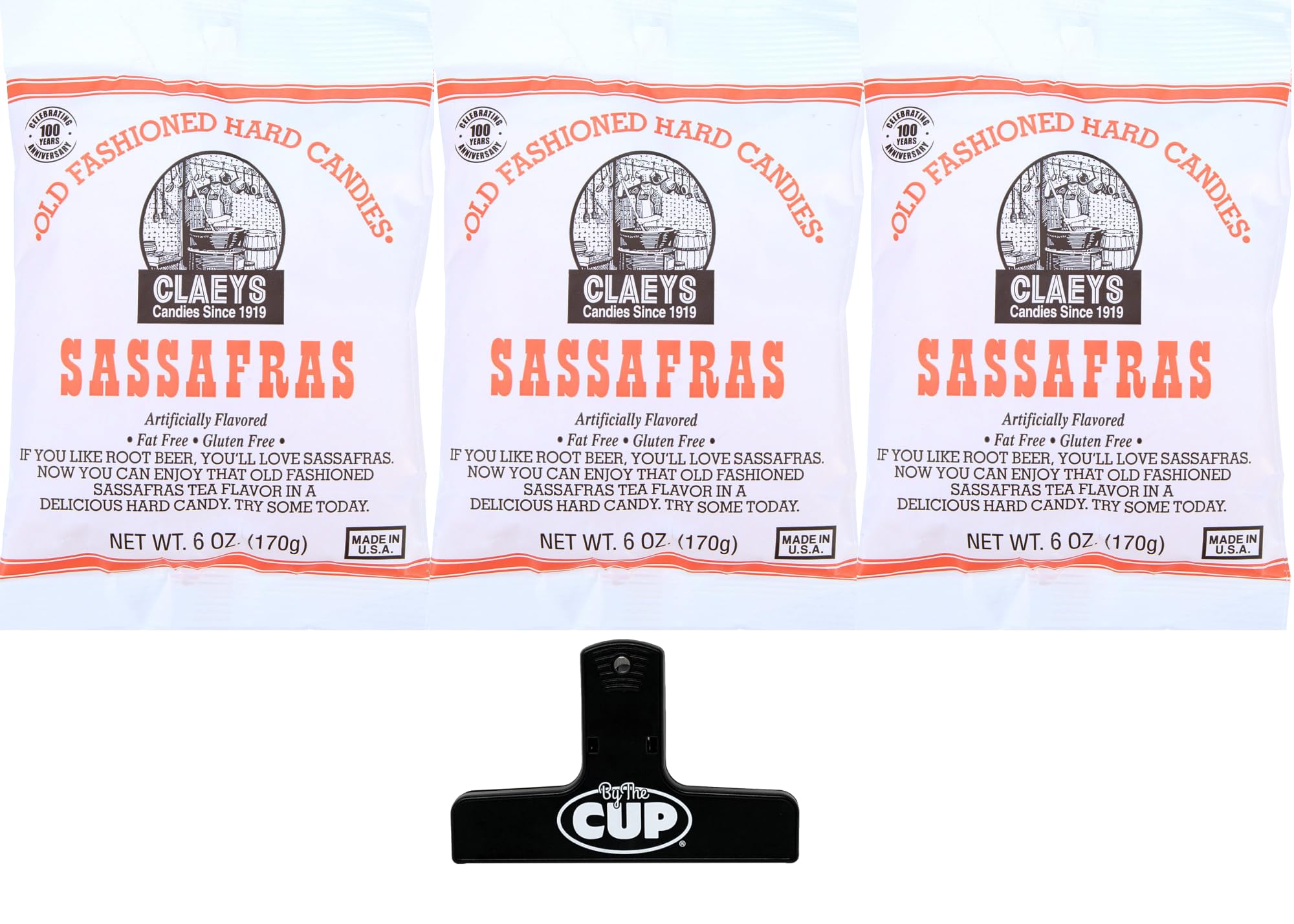 Amazon.com : Claeys Old Fashioned Sugared Hard Candy, Sassafras Flavor ...