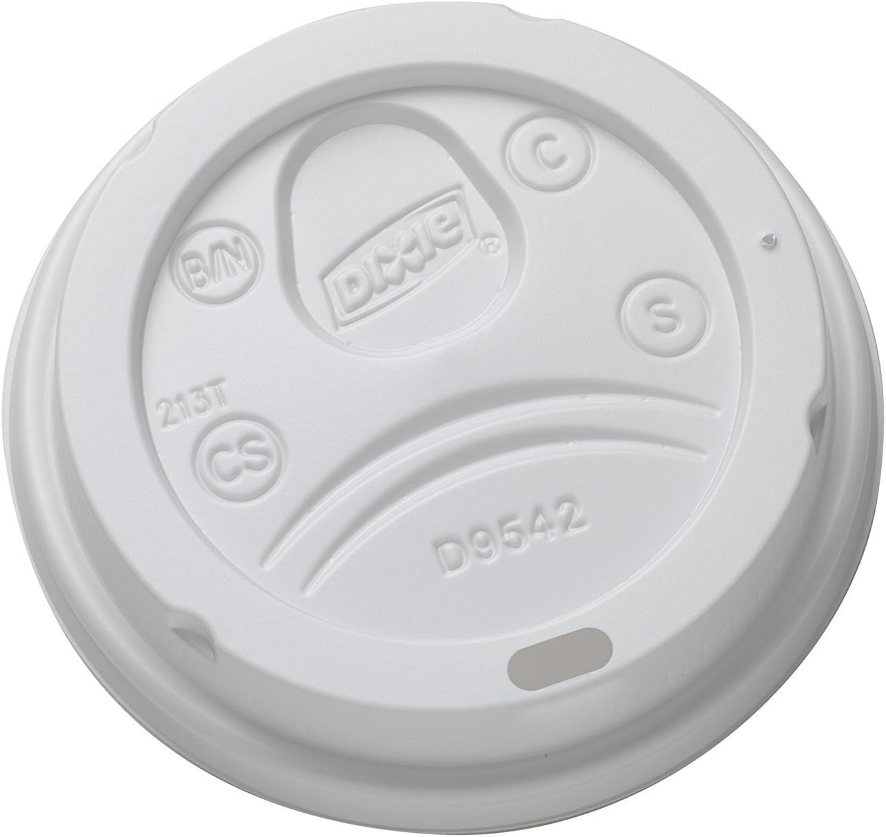 Amazon.com: Dixie D9542 Black Dome Drink-Thru Lid : Health & Household