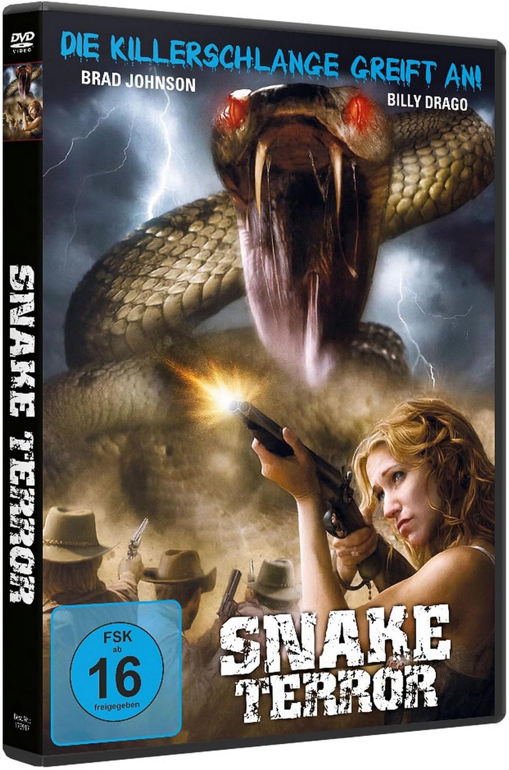 Snake Terror - die Killerschlange Greift An [DVD]: Amazon.co.uk: Billy ...