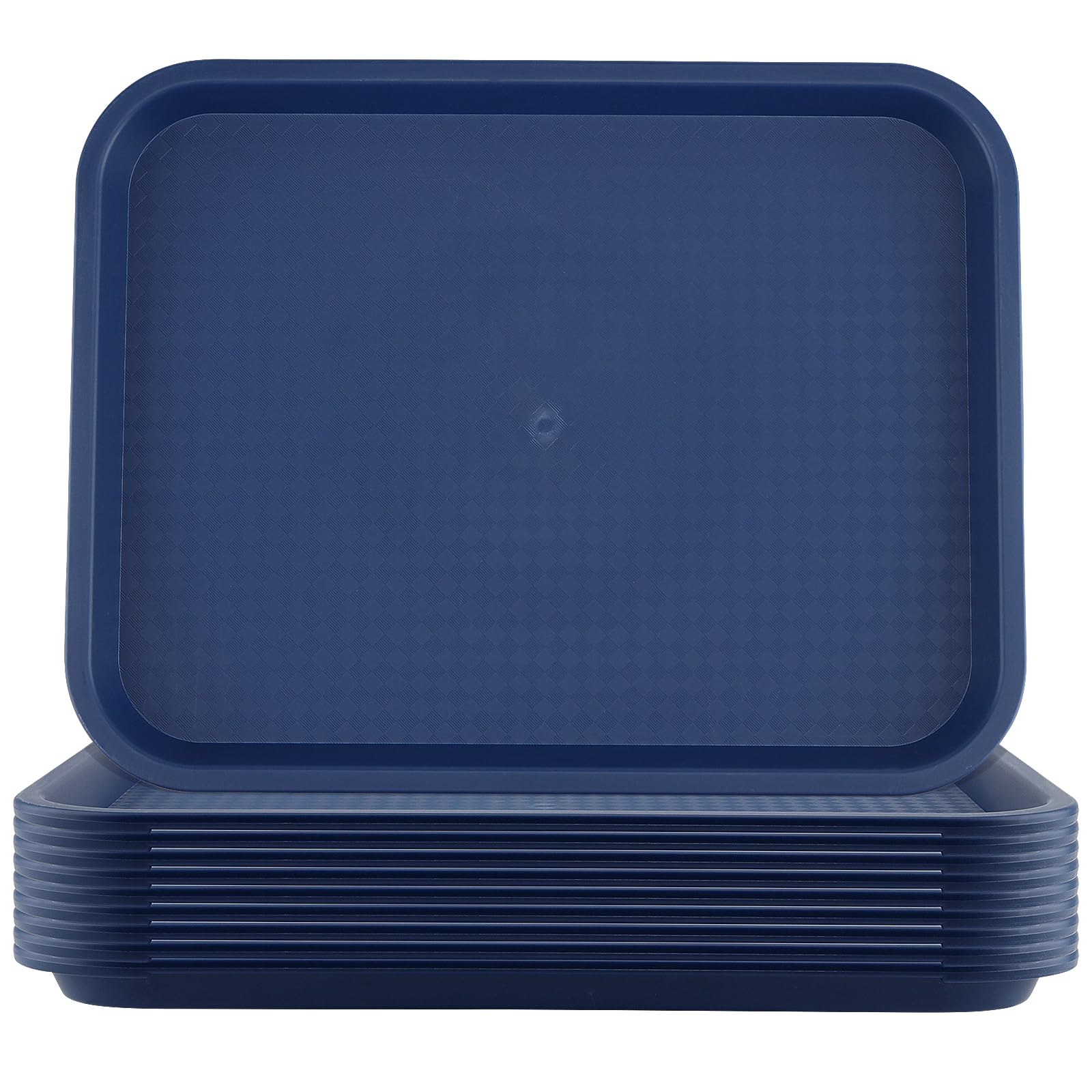 ZOENHOU 10 Pack 16 x 12 Inch Fast Food Tray, 41.5 x 30.5cm Rectangular ...