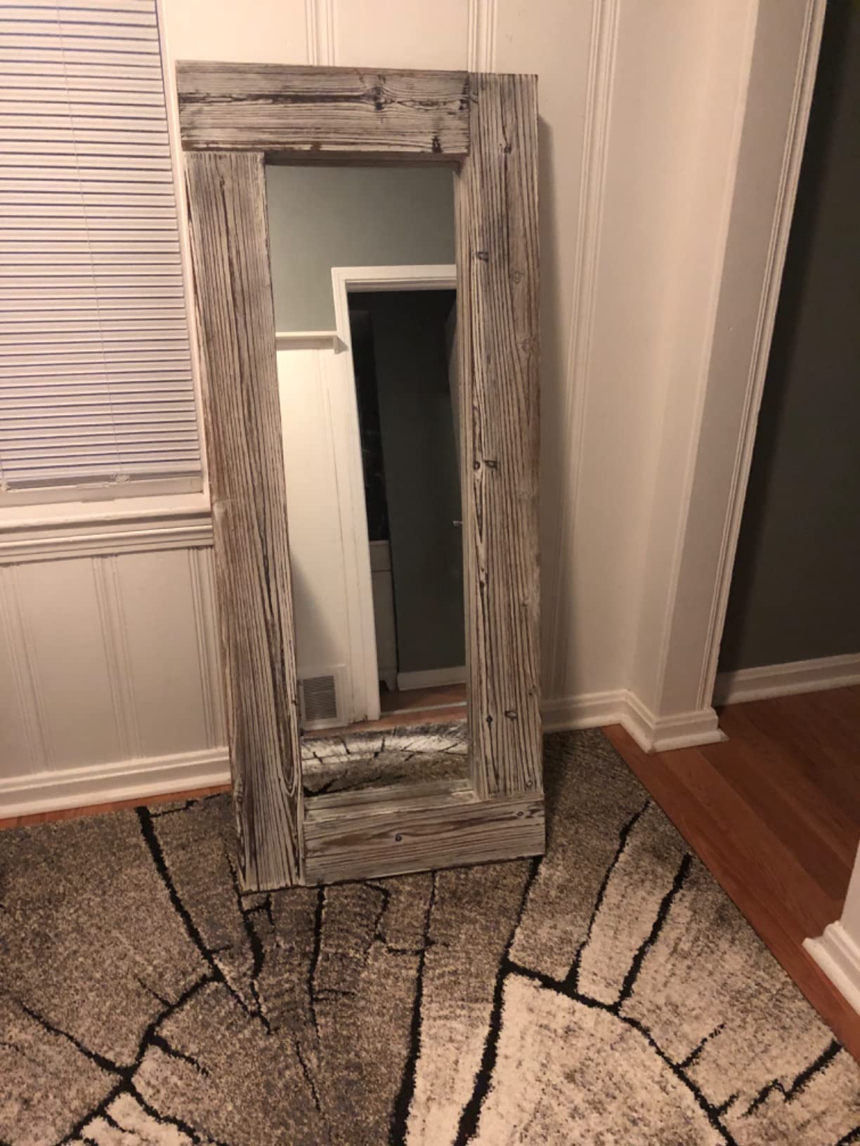 $33/mo - Finance Barnyard Designs 24x64 Inch Unfinished Leaner Floor ...