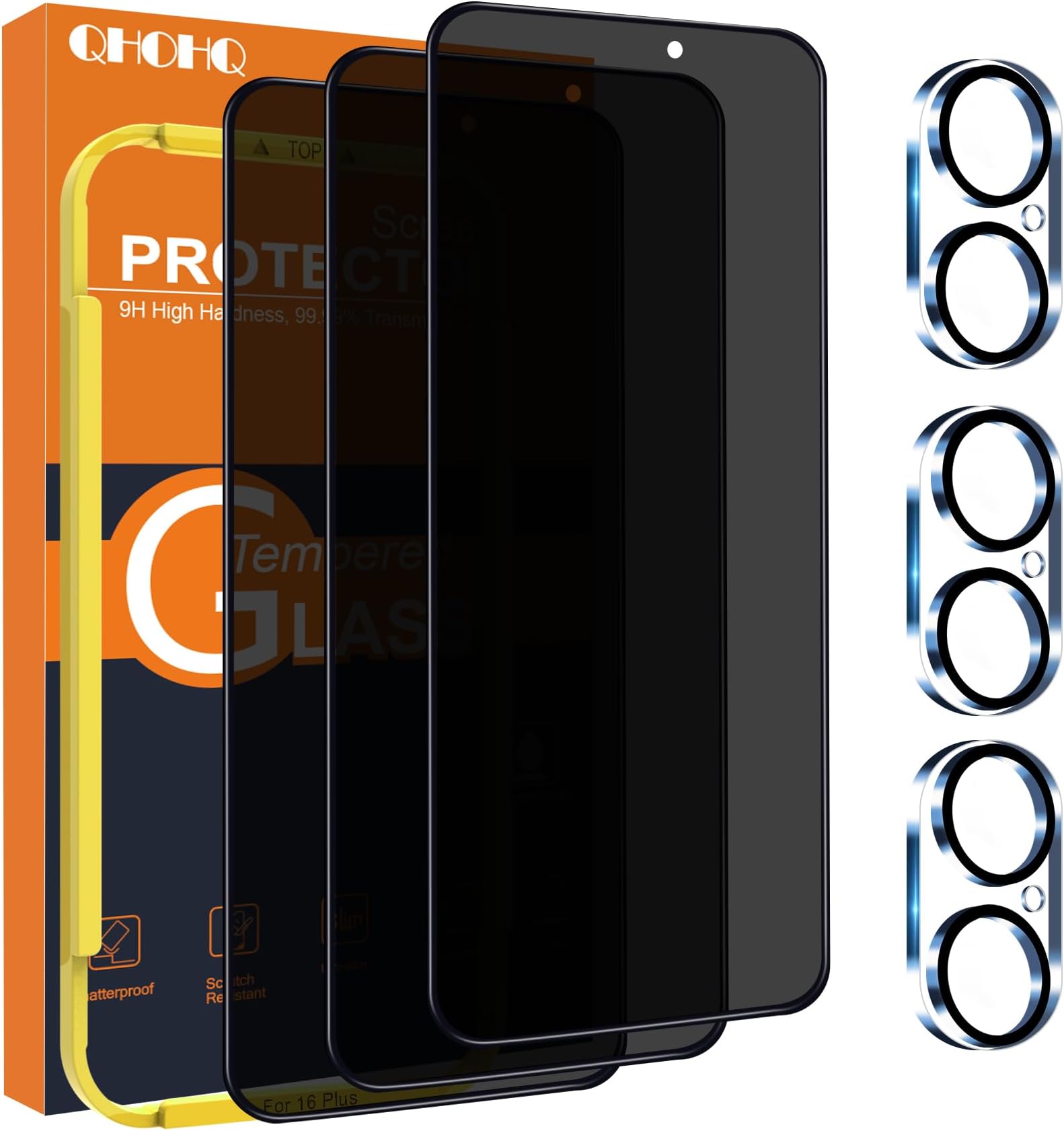 Amazon.com: Ailun Privacy Screen Protector for iPhone 16 Plus/iPhone 15 ...