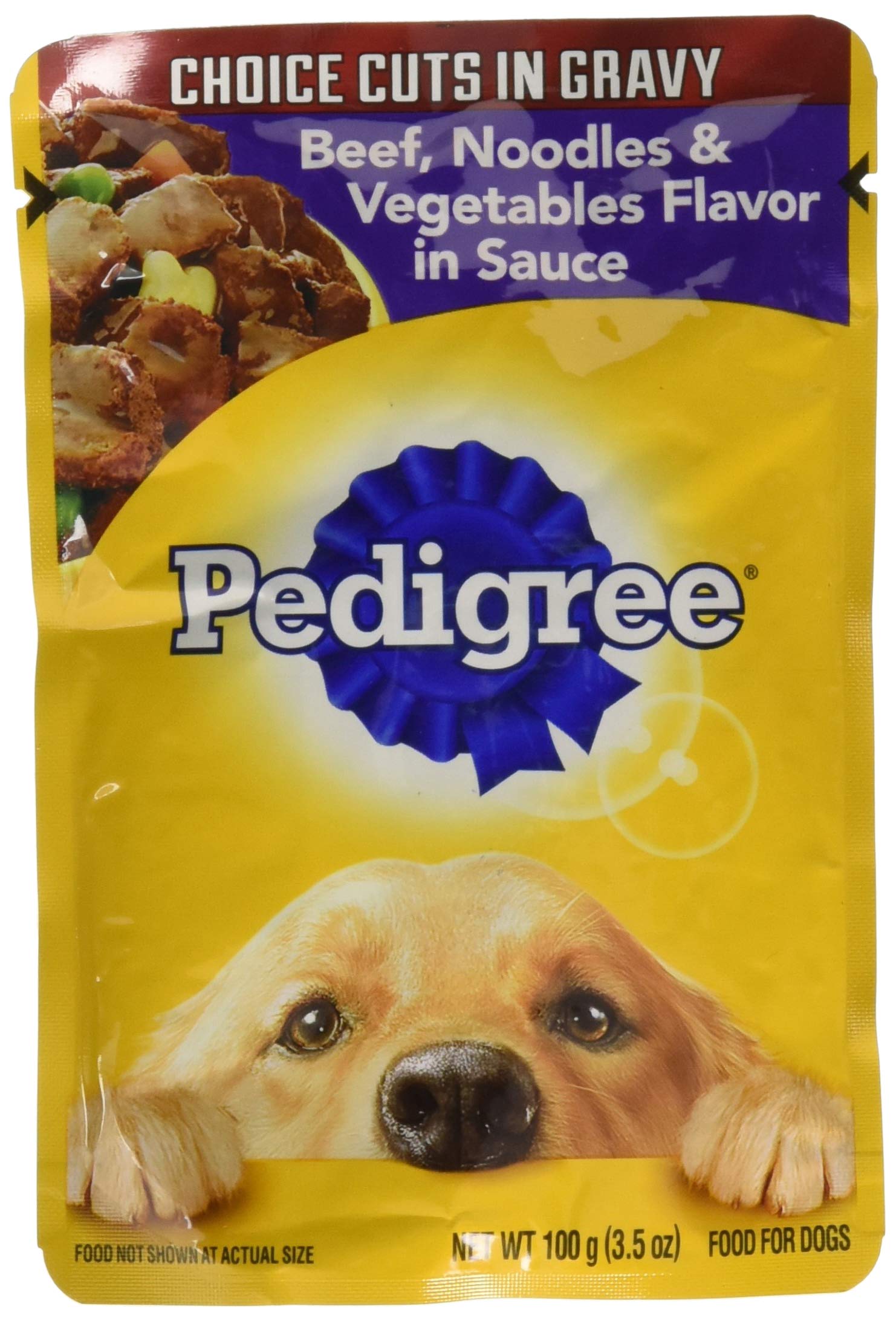 Amazon.com: Pedigree Chopped Ground Dinner 8-Pouch Variety Pack,4-Meaty ...