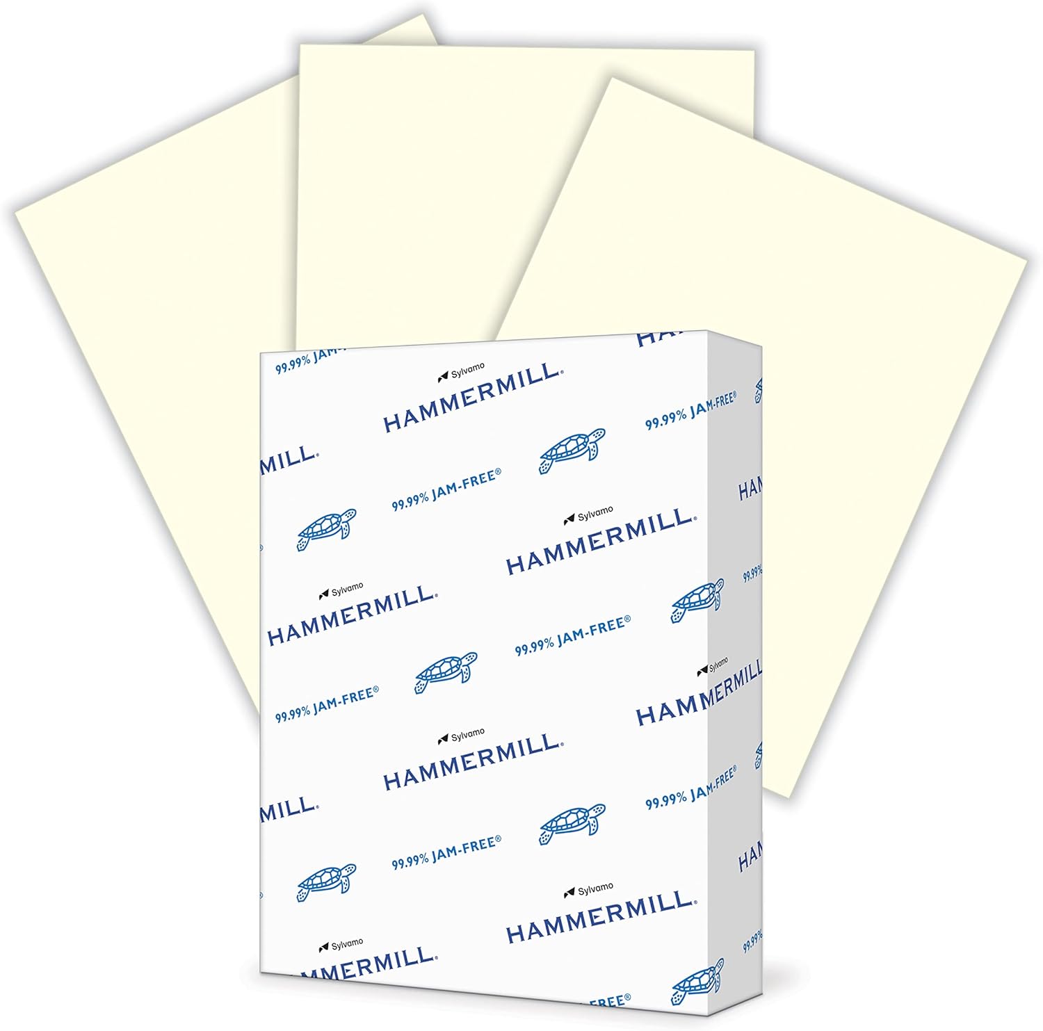 Hammermill Colored Paper, 20 lb Cream Printer Paper, 8.5 x 11 - 1 Ream ...