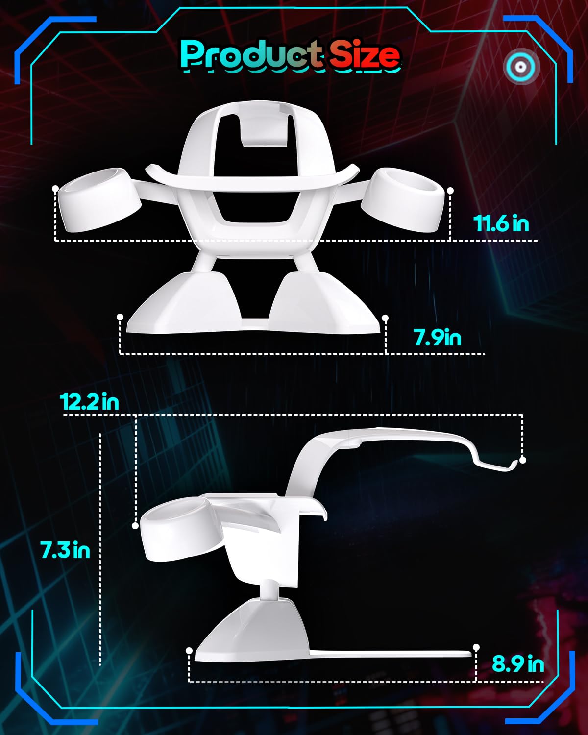 Snapklik.com : Stand For Meta Quest 2/ Oculus Quest 3, VR Stand Headset ...