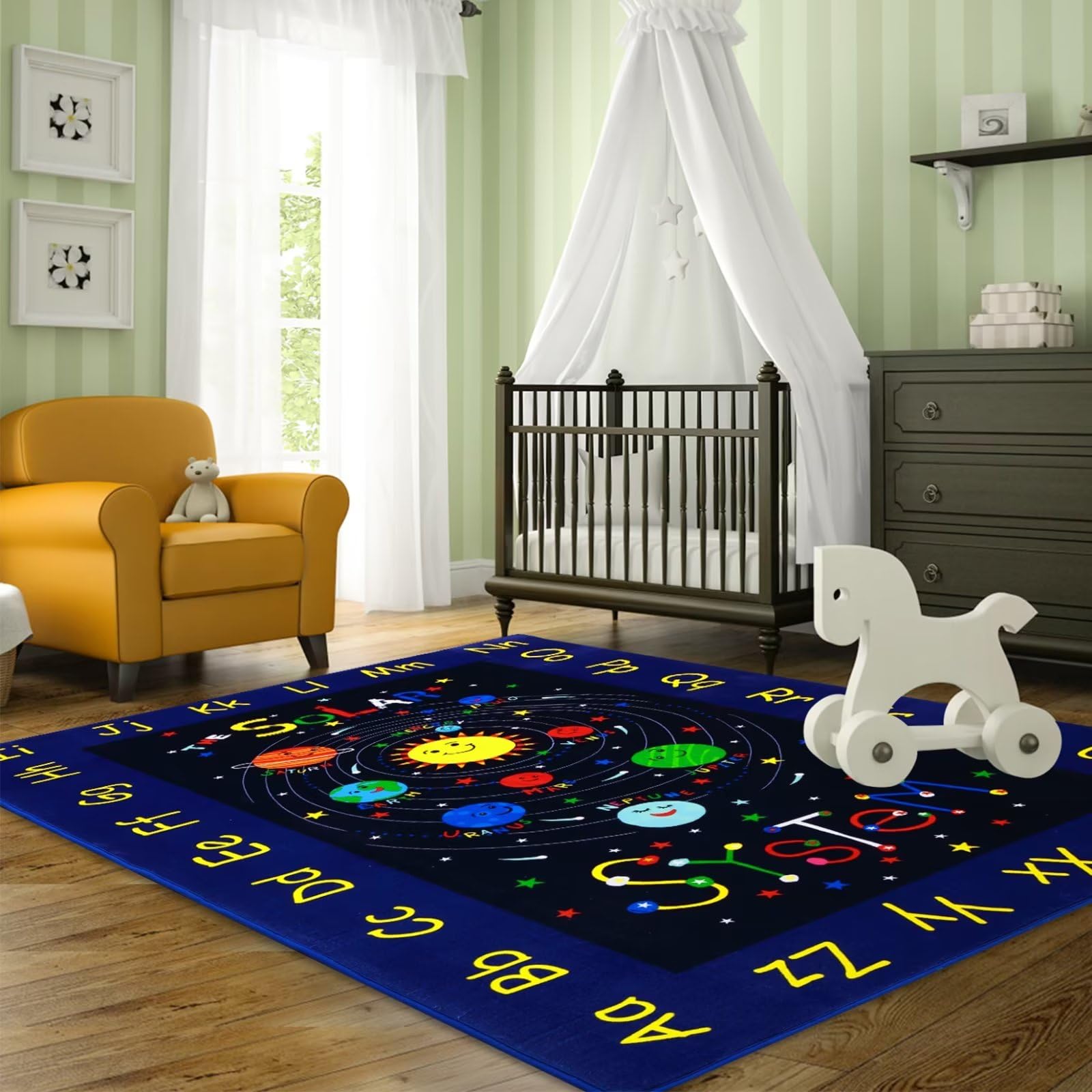 NANAN Kids Rug 8x10 Kids Room Rugs for Bedroom Carpet Classroom ...
