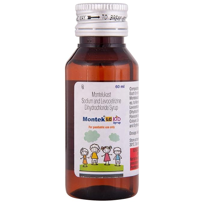 Montek LC Kid - Bottle of 60 ml Syrup : Amazon.in: Health & Personal Care
