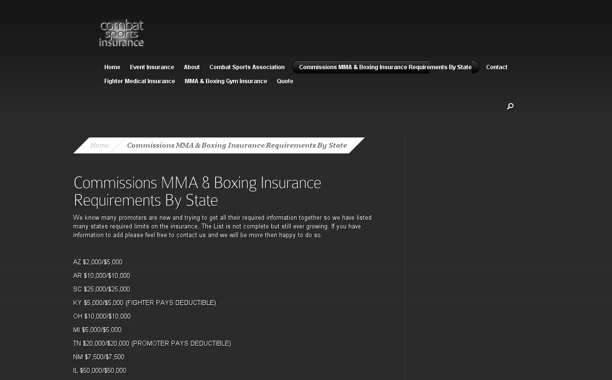 Combat Sports Insurance for MMA and Boxing - App on Amazon Appstore