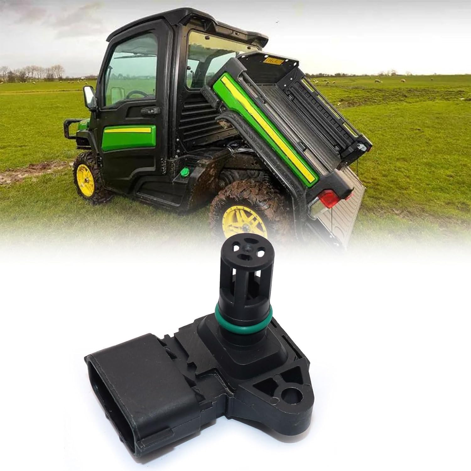 Amazon.co.jp: FZJDSD マニホールド圧力TMAPセンサー John Deere Gator XUV 590E 590M ...