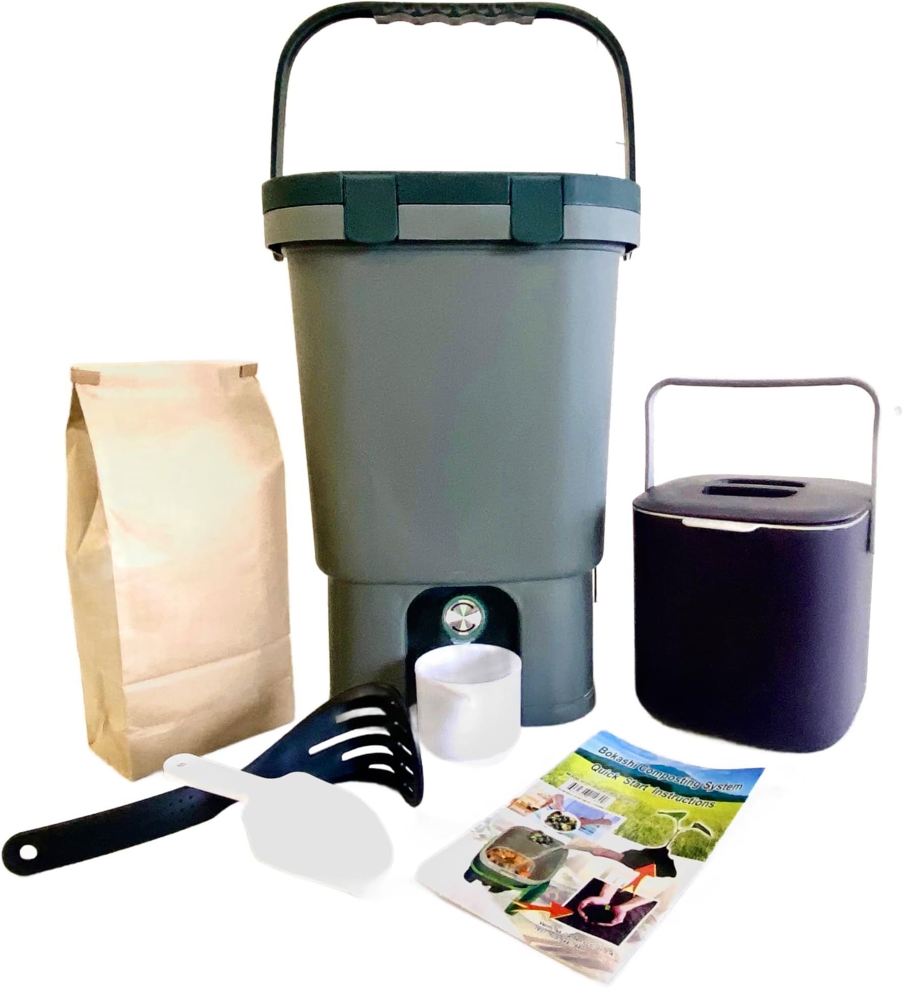 Amazon.com : Easy Snap Lid Bokashi Compost Kit : Home & Kitchen
