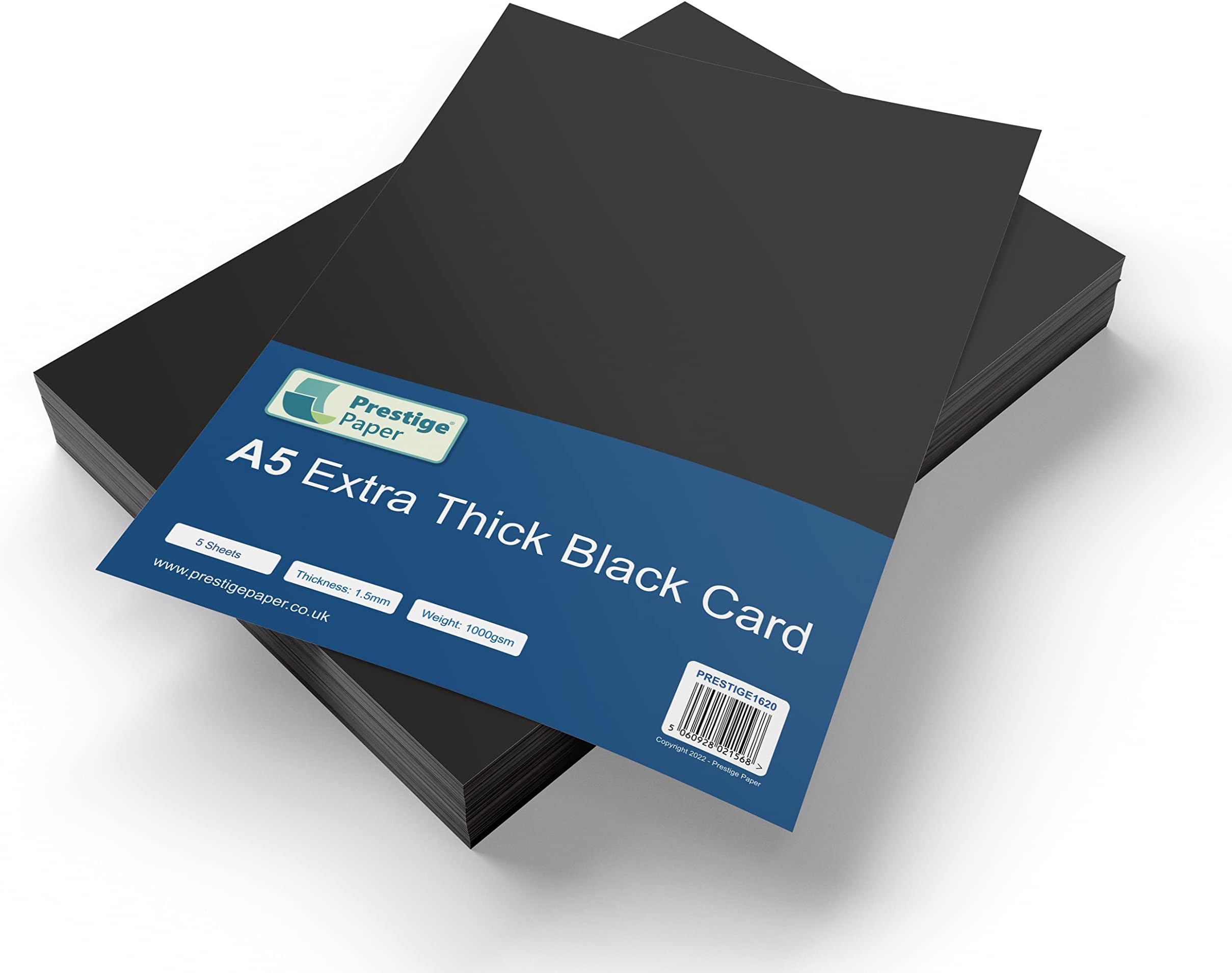 50 Sheets, A5 300gsm Card Thick Art Paper - Black : Amazon.co.uk: Home ...