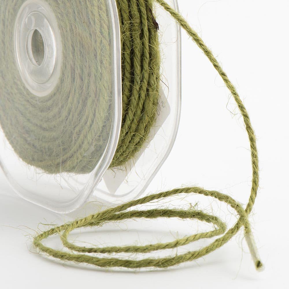 Sage Green Hessian String Twine Ribbon - 2mm x 20 Metres : Amazon.co.uk ...