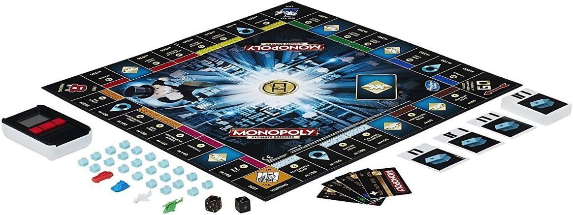 Amazon.com: Hasbro Monopoly Ultimate Banking Board Game : Toys & Games