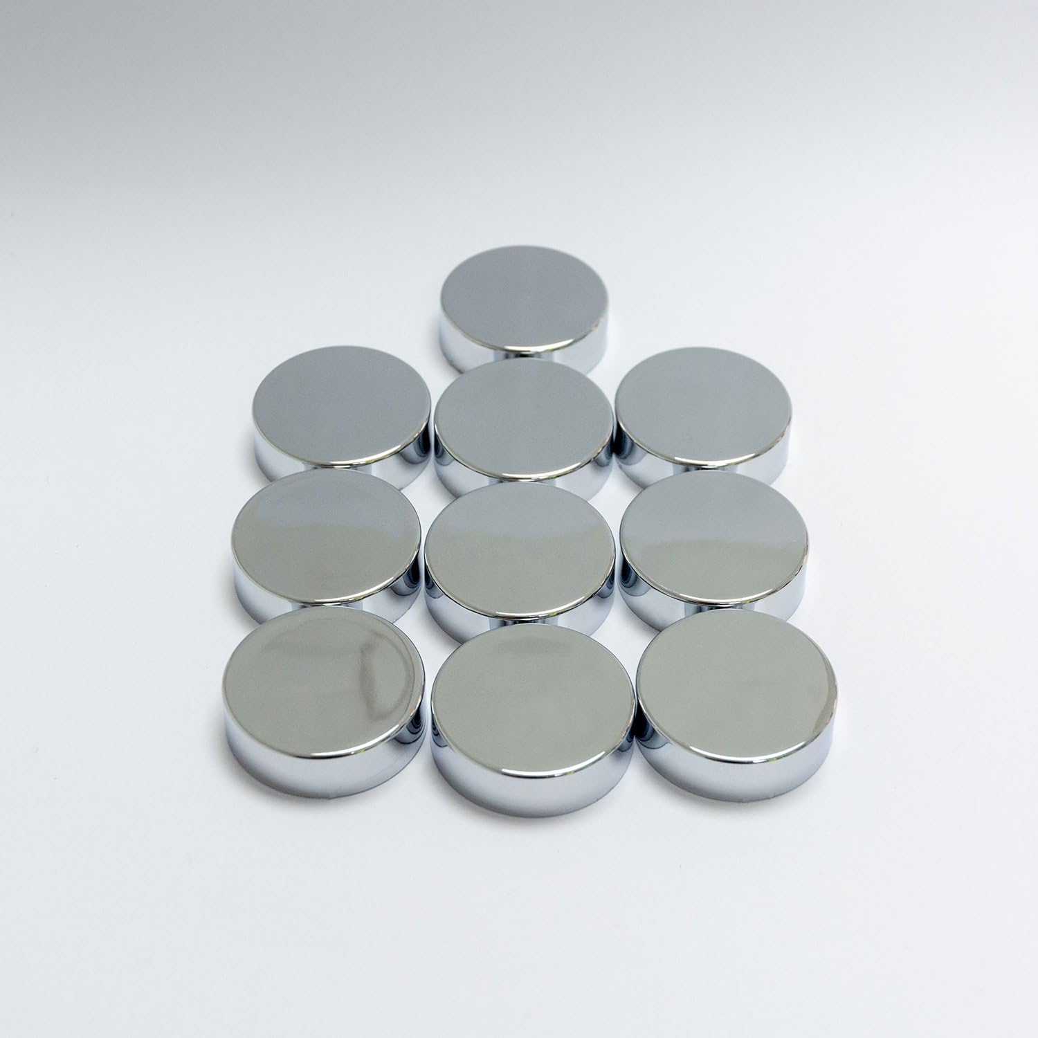 10 x Chrome Cover Cap for Towel Rail Radiator Blanking Plug and air ...