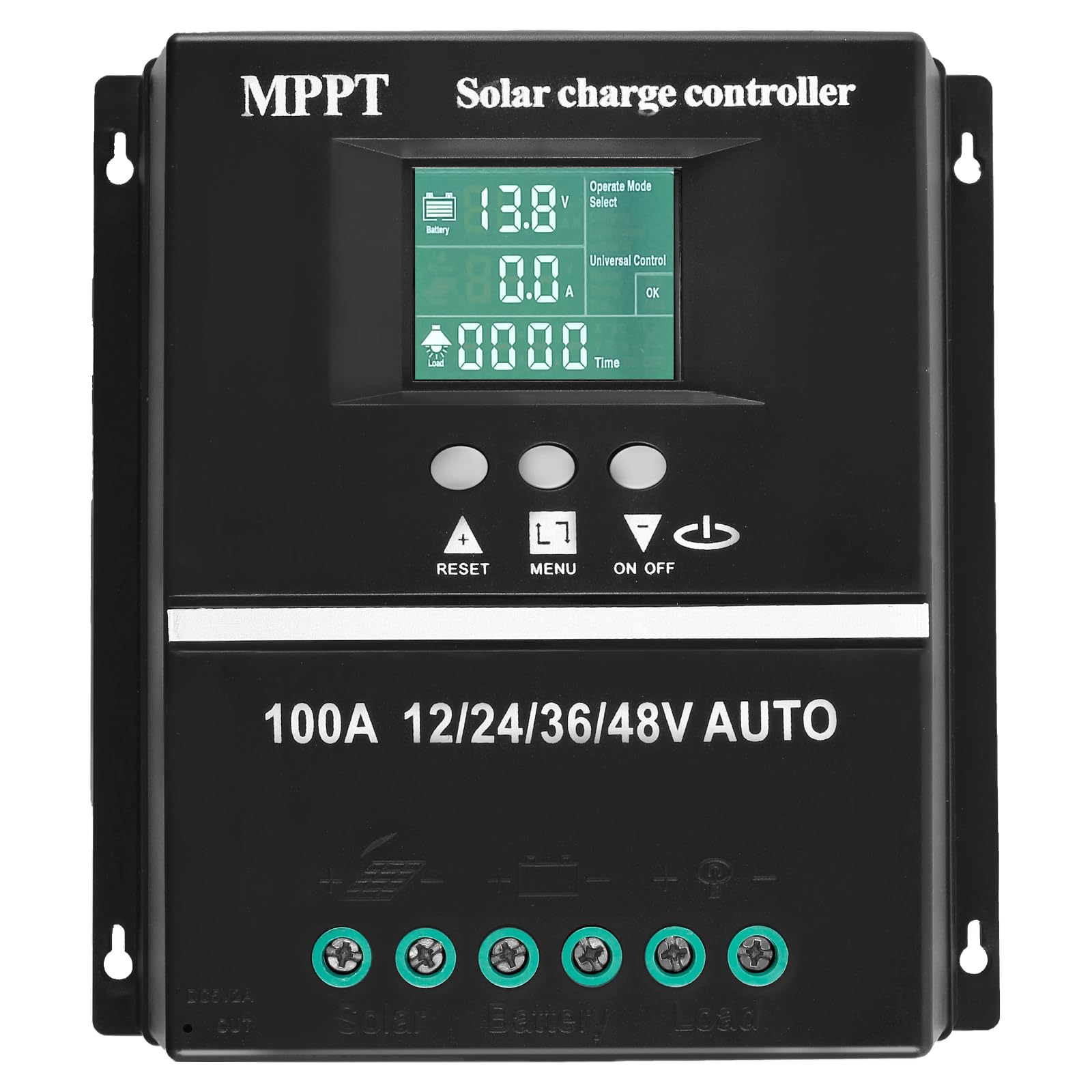 100 Amp Solar Charge Controller US Solar Charge Controller 100A MPPT ...